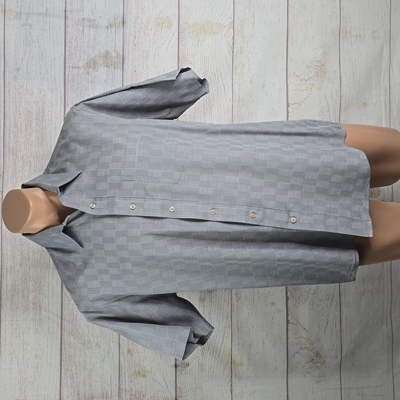 Botany 500 | Shirts | Botany 50 Gray Short Sleeve Button Down Mens ...